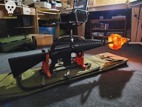 M16 Gun Simulation Lamp 15 By Evilinceu On Deviantart