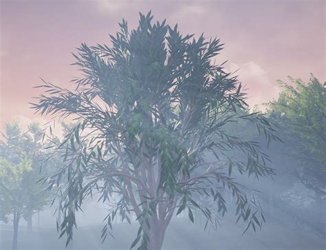 3DCG背景の作り方Sapling Tree Genの使い方 FUNAYU visual lab