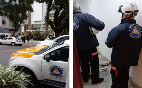Defesa Civil é Acionada Para Averiguar Prédio Evacuado Por Possível