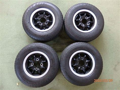 希少 ローバーミニ用 ミニライト 4 5J 10インチバリ山タイヤ付き 4本 中古 のヤフオク落札情報