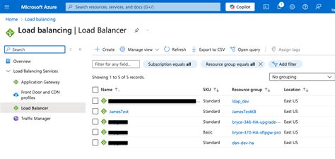 Configure Azure Load Balancer · Sftp Gateway Support