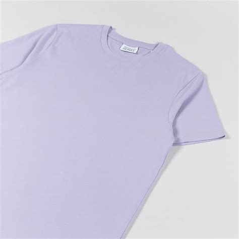 Working Class Heroes Mens Ss Basic Organic T Shirt Lavender