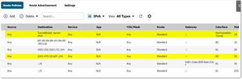 configuring a 6to4 tunnel with hurricane electric tunnel broker sonicwall