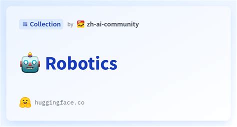 Robotics Dataset A Zh Ai Community Collection