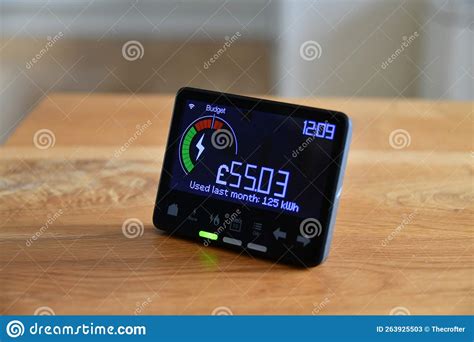 Smart Meter In Home Display Ihd Met Maandelijkse Kosten En Eenheden In