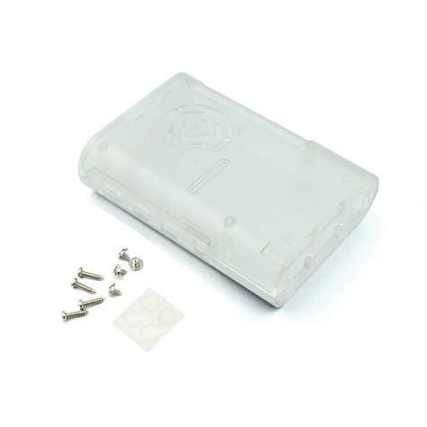 Raspberry Pi B ABS Round Casing With Camera And GPIO Access Transparent WizZon