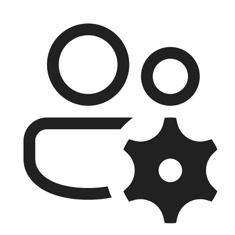 Ic Fluent People Settings 20 Regular Free Vector Icons On