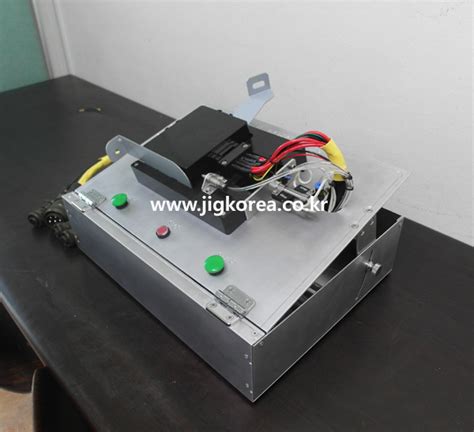 자동차 지그 콘트롤 검사 지그테스트 지그 Function Tester Test Automation 자이로 테스트 지그제작 코리아주jig제작 Pcb 검사