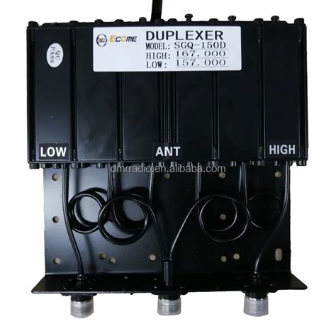 Broadband Vhf Duplexer 136 174mhz 50w 8 Cavity Duplexer For Radio