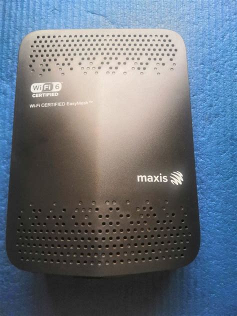 Maxis Router Wifi 6 Full Set Computers Tech Office Business Technology On Carousell