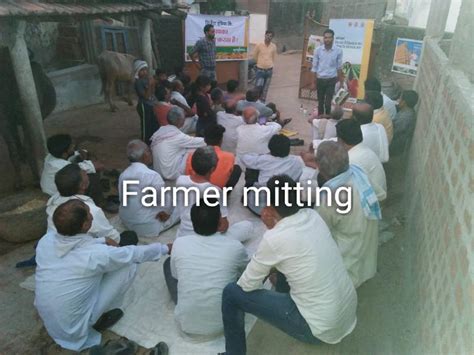 shravan singh rajput on linkedin farmer mitting