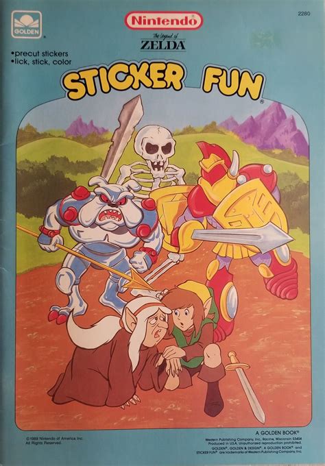 The Legend Of Zelda Sticker Fun Zelda Wiki