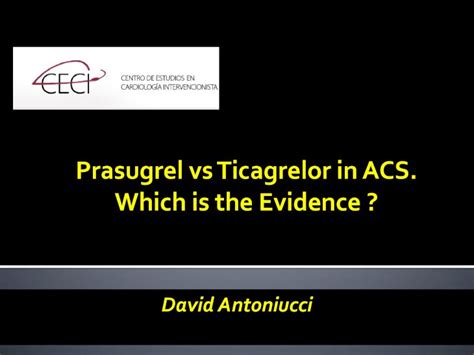 Pdf Prasugrel Vs Ticagrelor In Acs Which Is The Evidence · Invasive