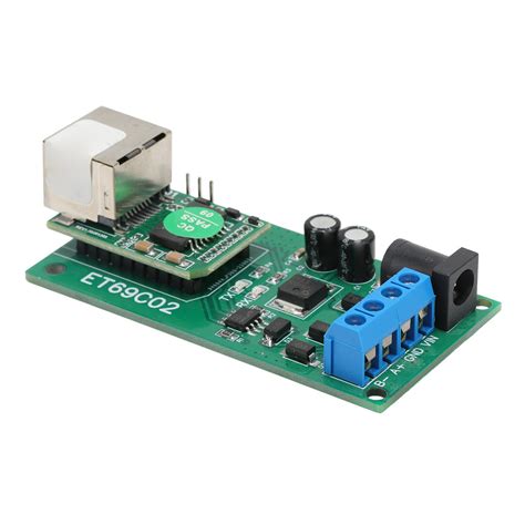 Convertidor Ethernet A Rs485 9600bps Tvs Protección Contra