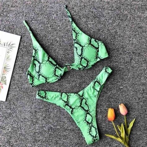 MAILLOT DE BAIN Maillot de bain deux pièces à armature en V Sexy Bikini pour femmes