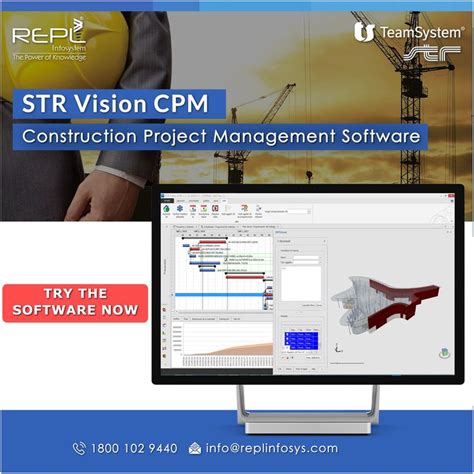 Str Vision Cpm Is A Full Bim Software Construction Project Management