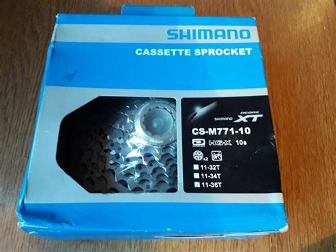 Shimano Deore XT CS M Speed Cassette T In Bracknell Berkshire Gumtree