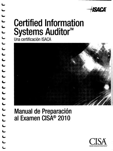 Manual De Preparación Al Examen Cisa 2010 Pdf