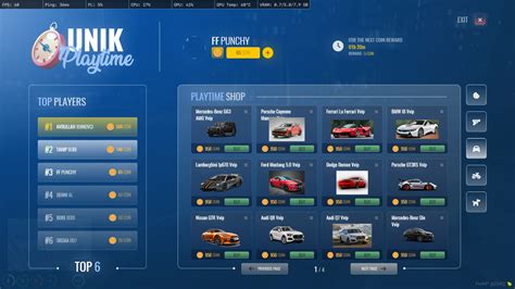 QBCore PlayTime Shop Fivem Shop