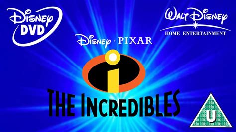 Opening To The Incredibles UK DVD 2005 YouTube
