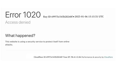 error 1020 curseforge access denied 3 ways how to fix it