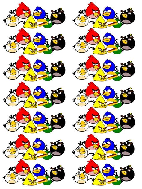 Como Hacer Invitaciónes De Angry Birds Imagui