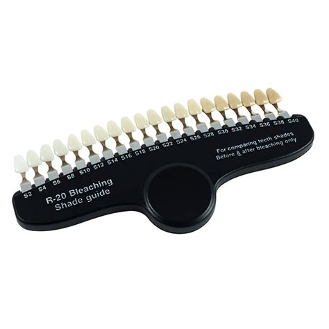 Dental R20 Tooth Shade Guide The Whitening Store Usa