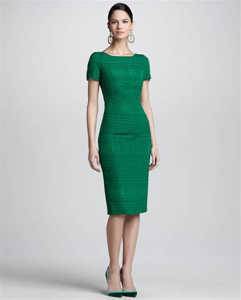 Green Sheath Dress