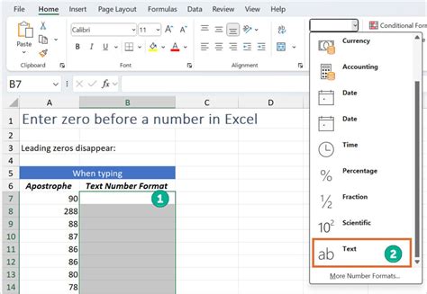 엑셀 숫자앞에 0을 추가하는 방법