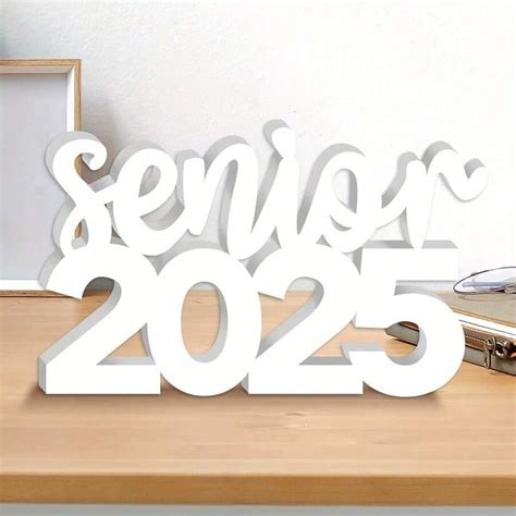 Wooden Senior 2025 Graduation Table Centerpieces 2025 Congratulation
