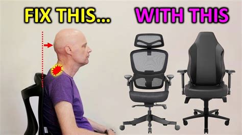 How To Fix Posture Neck Pain Using A Chair Headrest YouTube