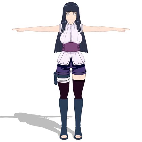 Hinata Hyuga Mmd Pmx By Bak09 On Deviantart