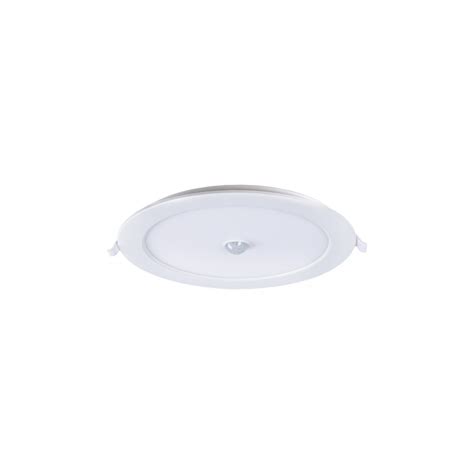 Cct Led Downlight With Pir Sensor 18w Cutout Ø 200 210mm