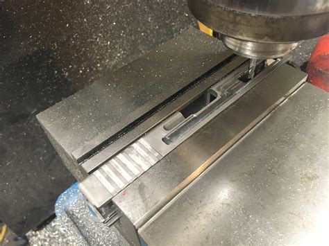Custom Glock Slide Milling