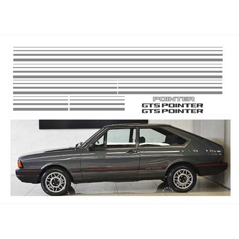 Adesivos Laterais Volkswagen Passat Gts Pointer Cinza Quartzo Shopee Brasil