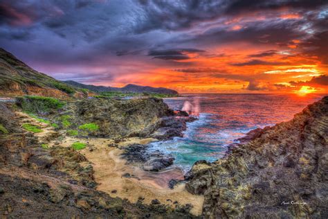 Oahu Hi From Here To Eternity Beach Halona Cove Sandy Beach Park
