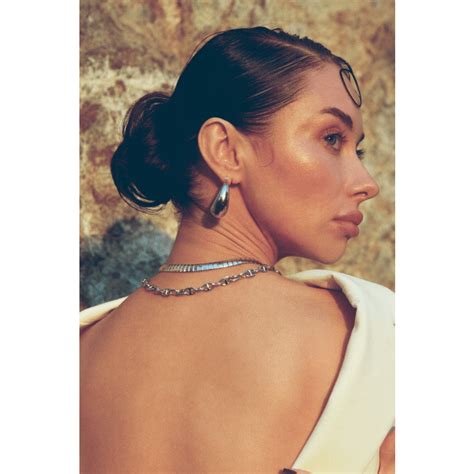 Rylee Anchor Chain Necklace Gold Naiia Wolf And Badger