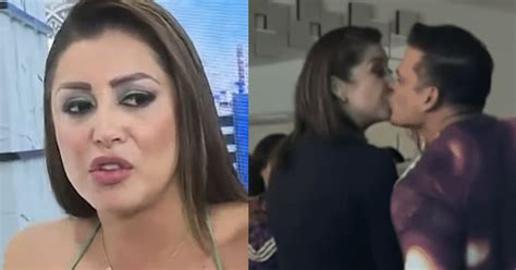 Karla Tarazona Defiende Sus Besos Con Christian Domínguez “no Nací