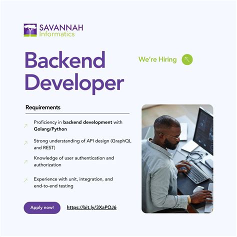 hiring backenddeveloper savannah informatics 10 comments