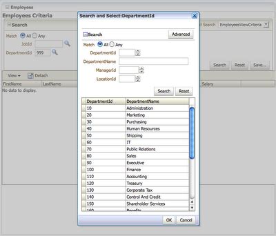 Andrej Baranovskij Blog LOV Query Validation In Query Criteria