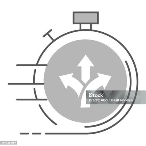 Agile Arrows Symbol Flexibility And Adaptability Icon Dynamic Movement