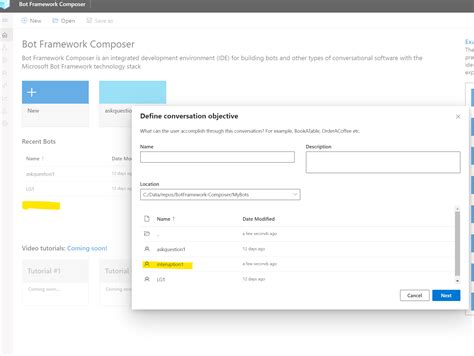 Newly Created Bot Not Showing On List Of Recent Bots · Issue 1622 · Microsoftbotframework