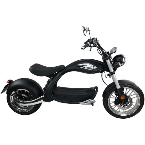 Skuter Elektryczny Bili Coco Chopper 2000W Czarny Mat cena 9999 00 zł