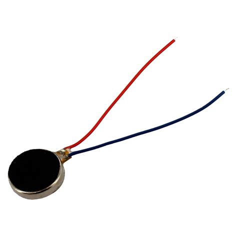Micro Vibration Button Motor With Adhesive 3V 10mm X 3 5mm XUmp