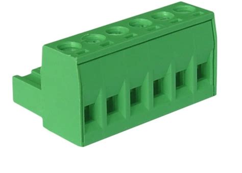 Pitch 5 08mm Electrical Terminal Blocks M3 Screw 300V 18A Female Parts