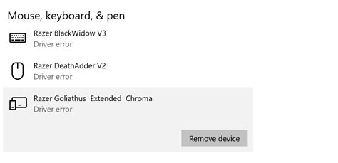 how do i fix this the razer synapse app wont recognize any of my