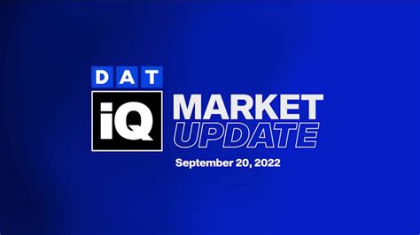 Dat Iq Live Dat S Data Analytics Team Examines Current Freight Market… Dat Freight