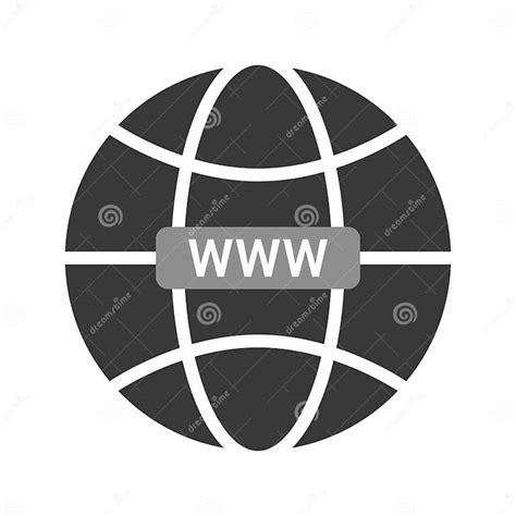 Icon Go To Web Symbol Vector Icon Internet Connection Icon Vector Illustration Icon In