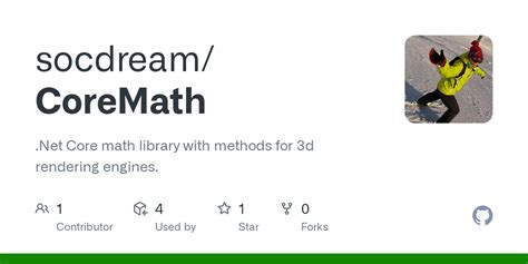 GitHub Socdream CoreMath Net Core Math Library With Methods For D Rendering Engines