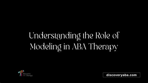 The Role Of Peer Modeling In Aba Therapy Discovery Aba